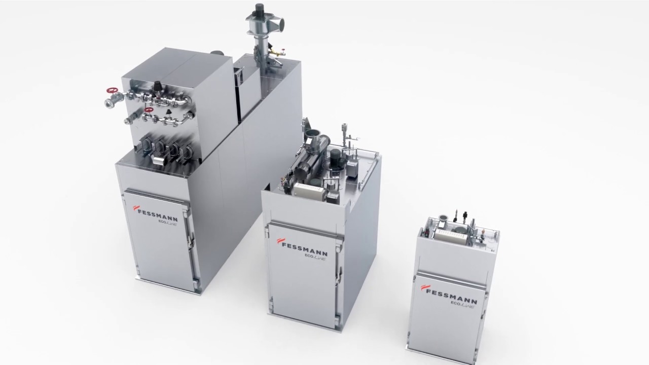 德國FESSMANN T3000 煙燻機(蒸煮乾燥煙燻多功能) - YouTube