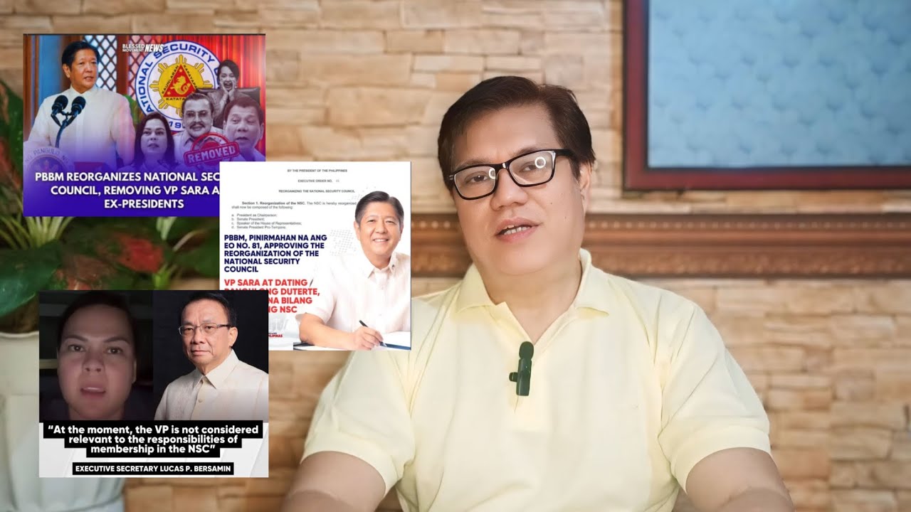 SARA DUTERTE TINANGGAL NI PBBM SA NSC DAHIL HINDI NA RELEVANT! - YouTube