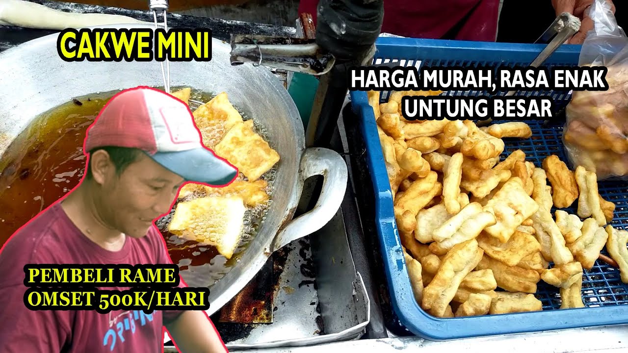 JUALAN CAKWE MINI HARGA MURAH UNTUNG BESAR | PEMBELI RAMAI OMSET 500K ...