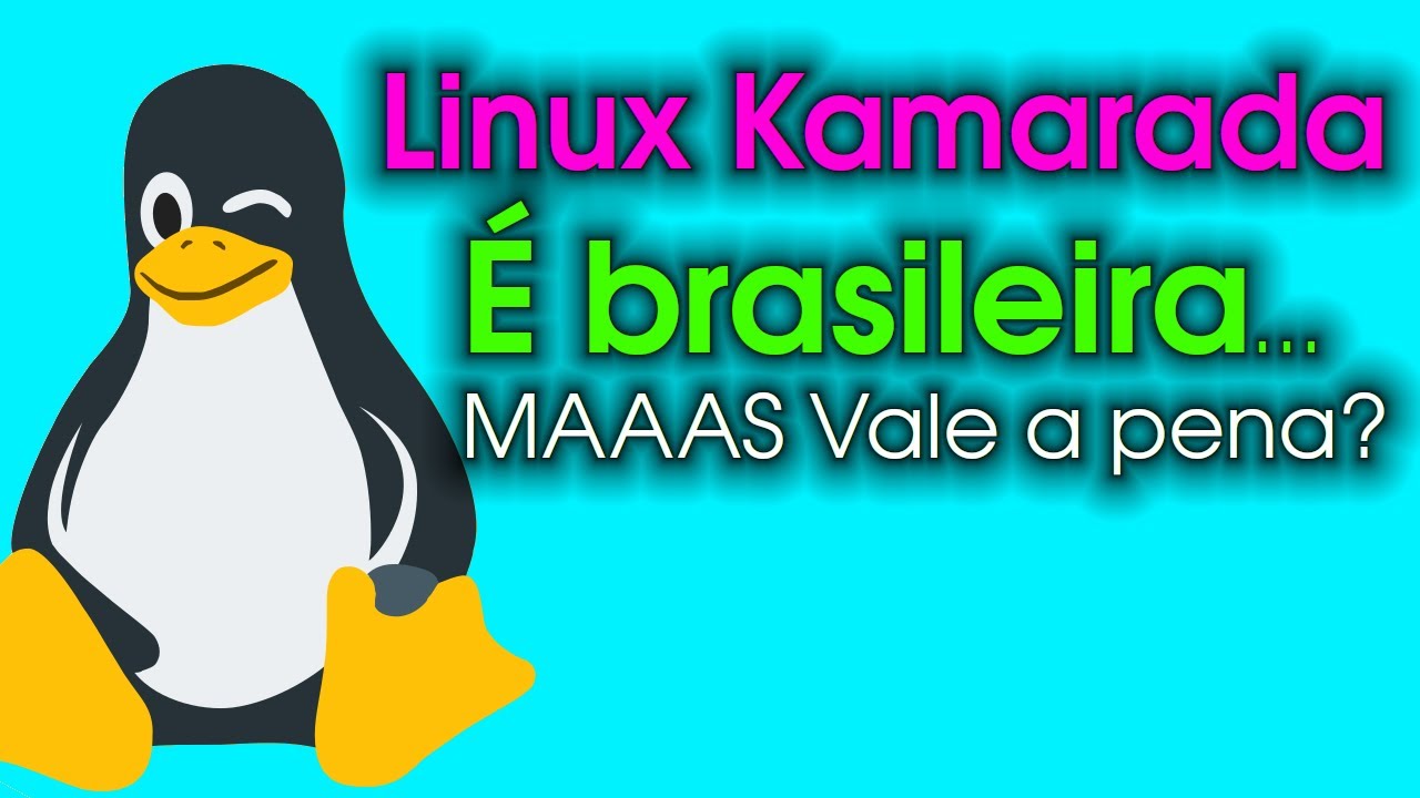 Linux Kamarada, baseada em OpenSUSE e brasileirinha - YouTube