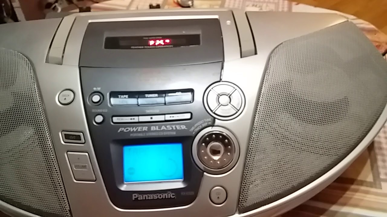 Panasonic RX-ES29 USB/mSD/FM/BT/LINE Часть 2. - YouTube