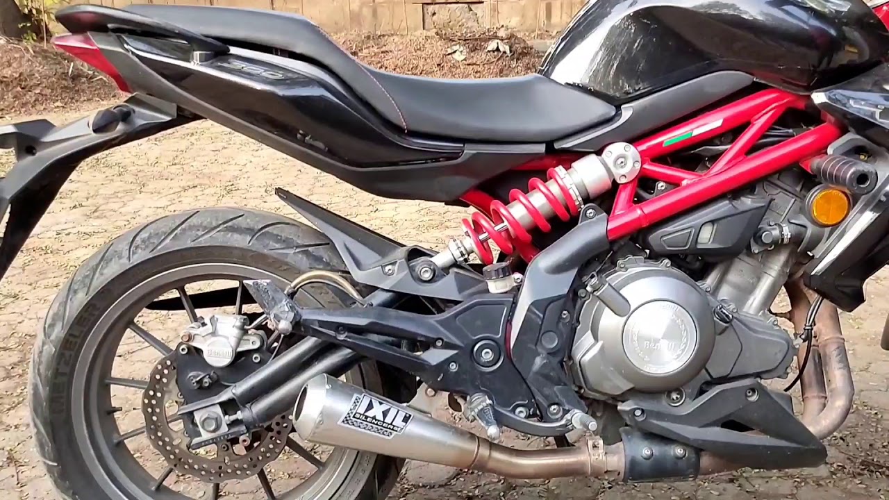 Benelli TNT 300 | Ixil 60 Sound | Best Sounding Bike - YouTube