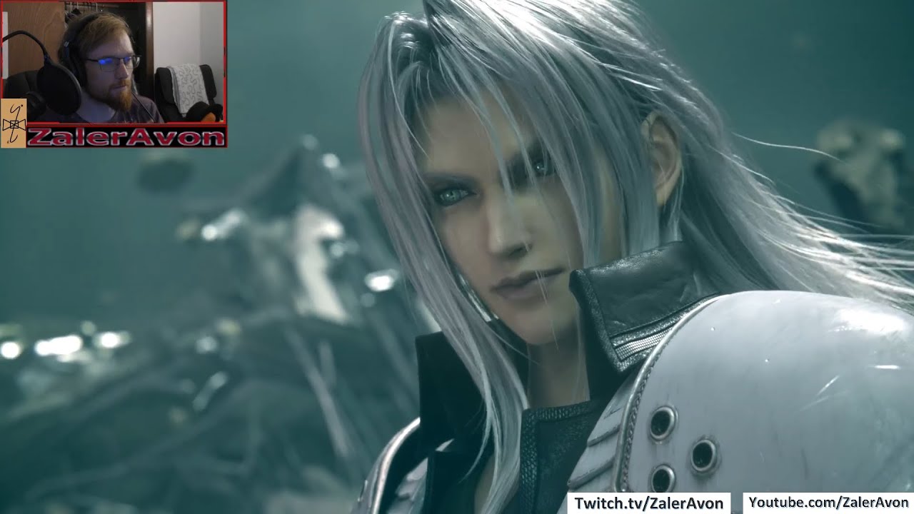 Long Sword is Long. Fighting a One-Winged Devil! FFVII Remake Integrade ...