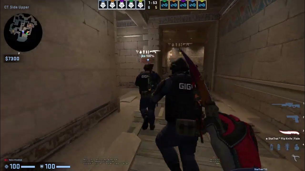 CSGO POV 16:9 m0NESY (33/11) - Anubis - Eternal Fire vs G2 - ESL Pro League Season 17 - YouTube