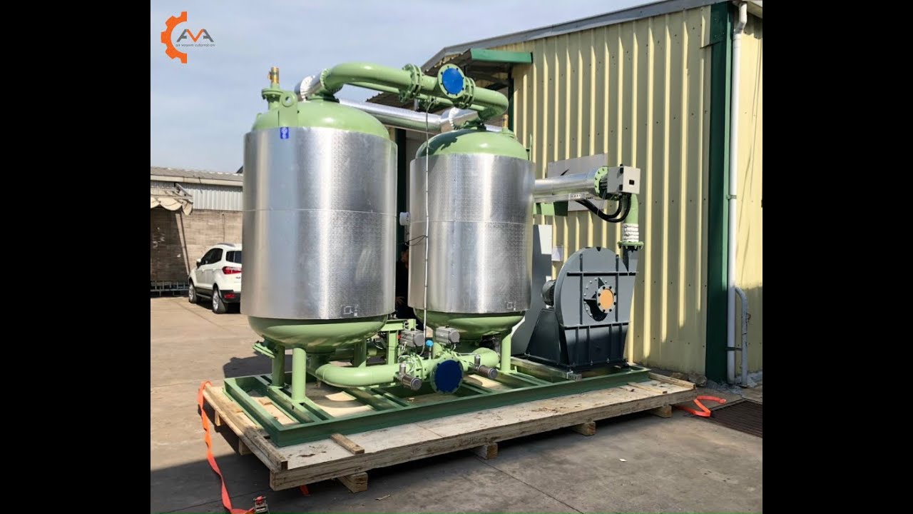 Adsorption Air Dryer RSXB 1000 - YouTube