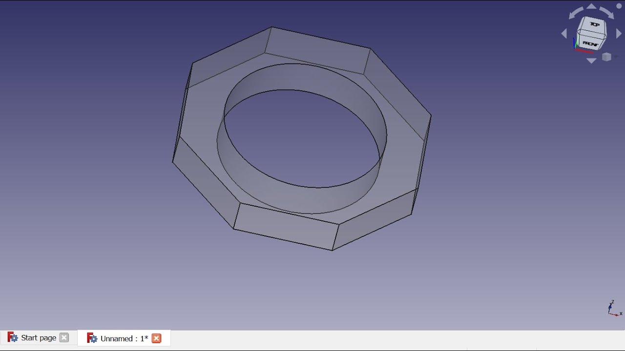 How to make solids transparent in FREECAD 2023 - YouTube