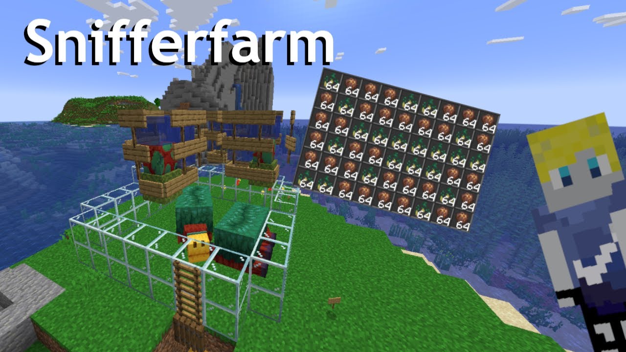 Snifferfarm für 1.20 - YouTube