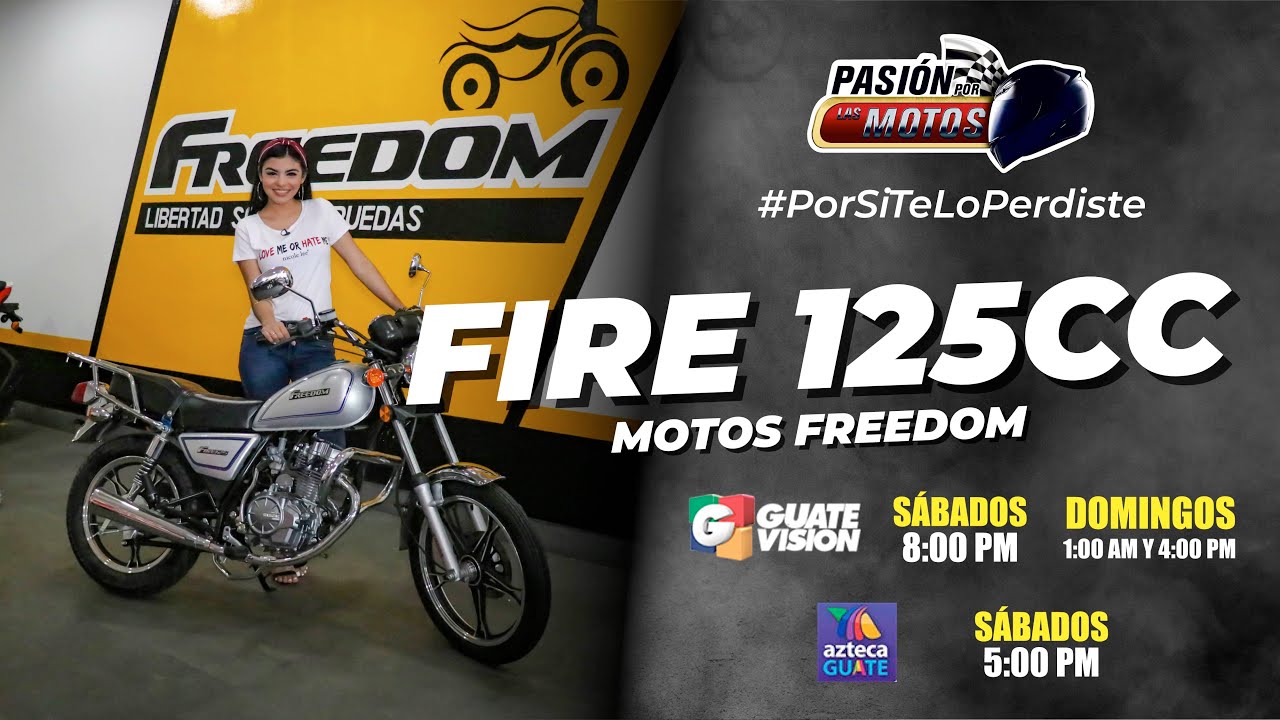 PASIÓN POR LAS MOTOS, Freedom Fire 125 - YouTube