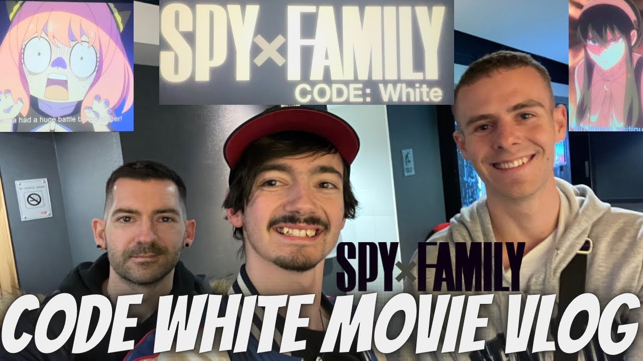 SPY X FAMILY CODE: WHITE MOVIE PREMIERE VLOG *THE FULL SPY FAMILY MOVIE ...