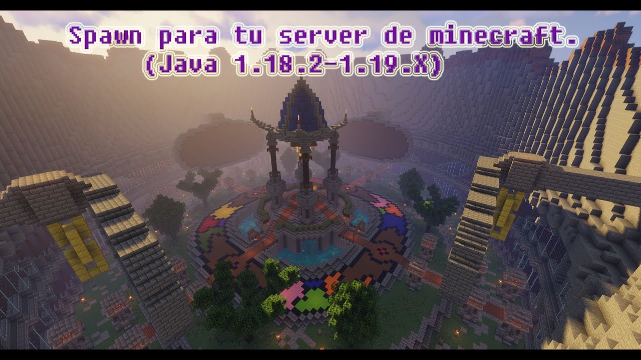 Spawn para tu server de minecraft #2 (JAVA 1.18.2-1.21.X) - YouTube