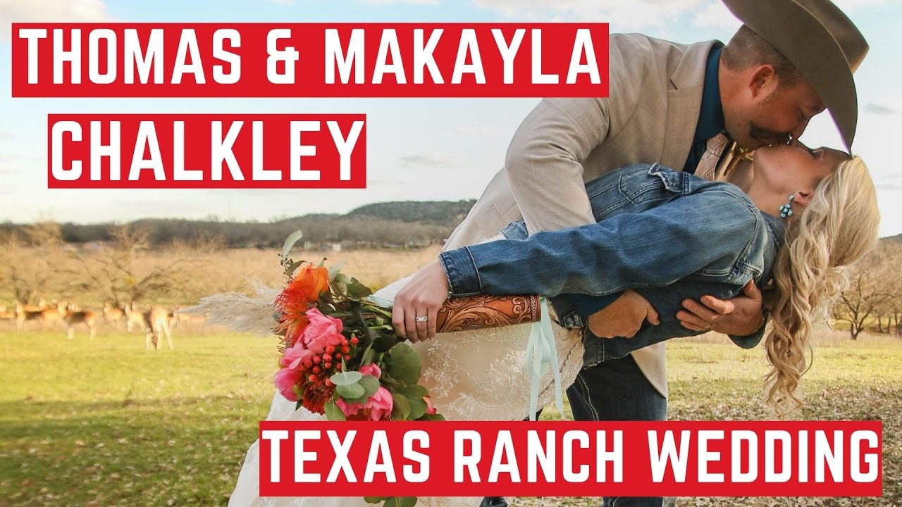 Thomas and Makayla Chalkley Wedding | Bar MC Media - YouTube