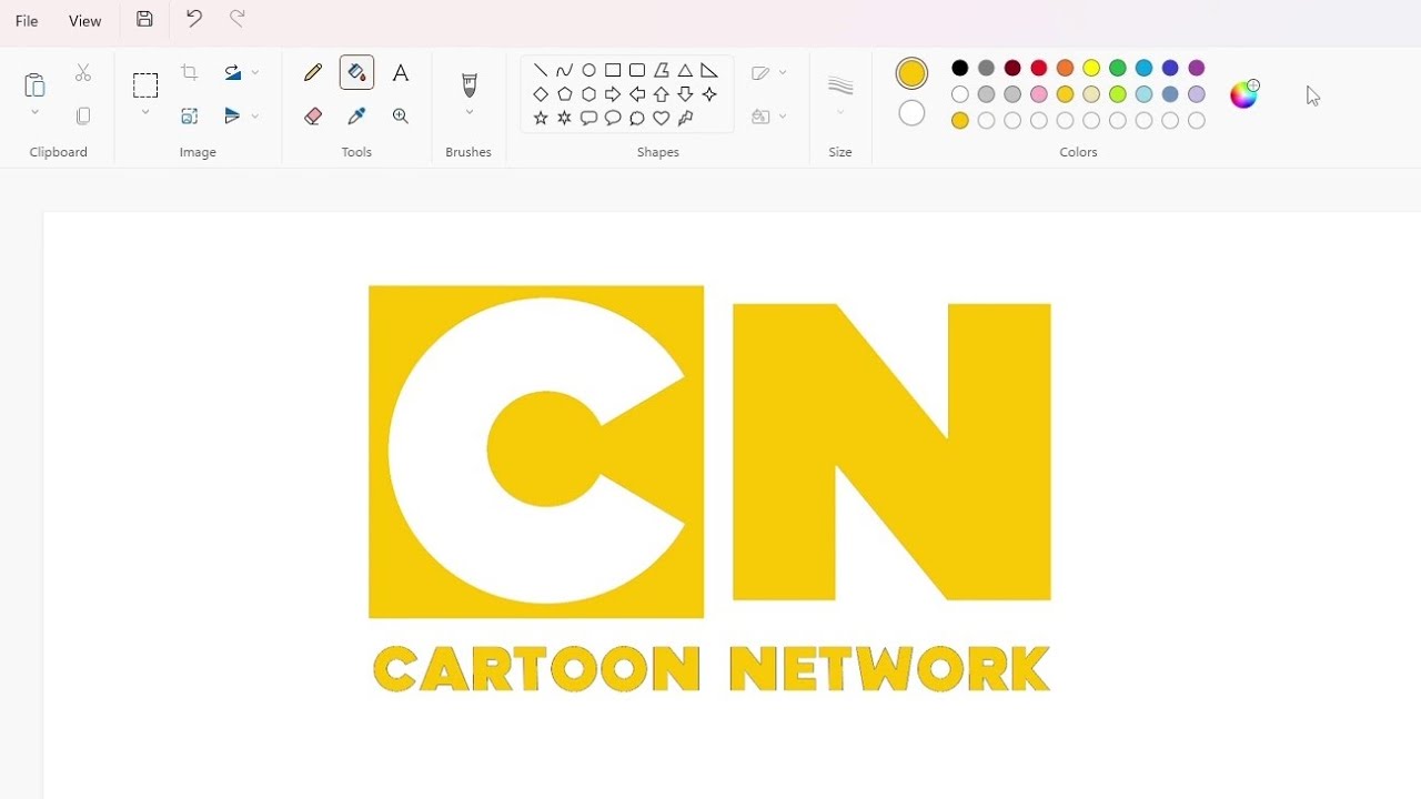 Ms paint animation - applicationstart