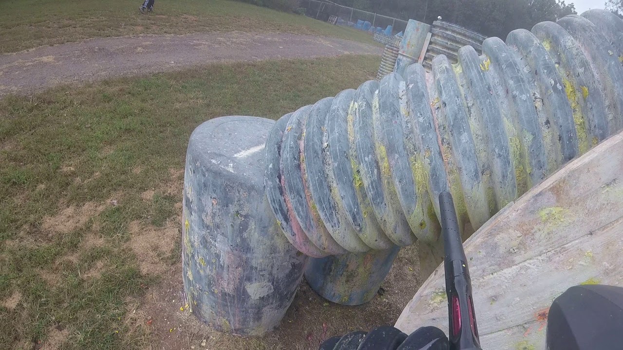 Nitro Paintball 10-14-2018 Spools Center Flag Regen - YouTube