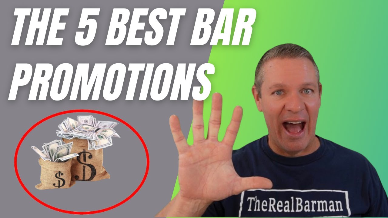 The 5 Best Bar Promotions to Pack Your Bar - YouTube