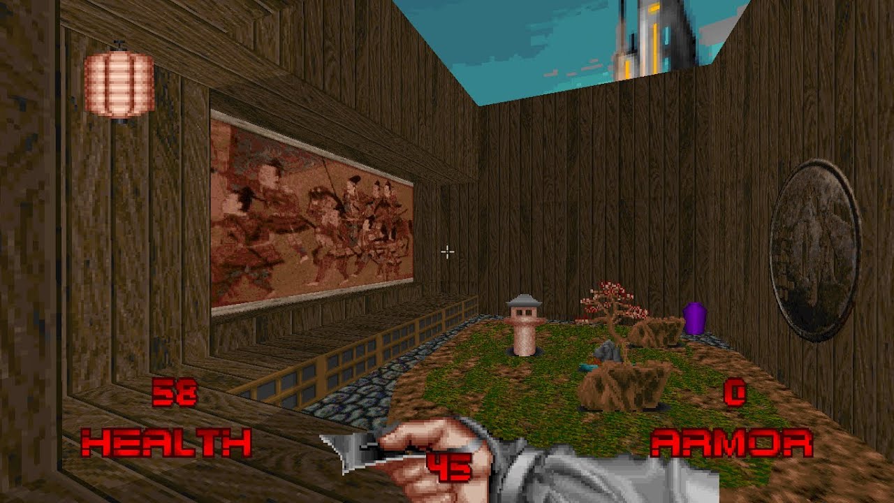 Shadow Warrior 1994 Fan remake in gzdoom, gamplay test - YouTube