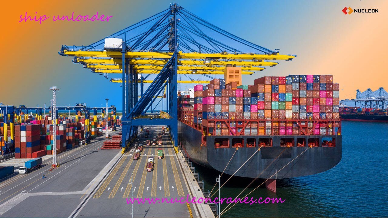 Portal Grab Ship Unloader Crane - YouTube
