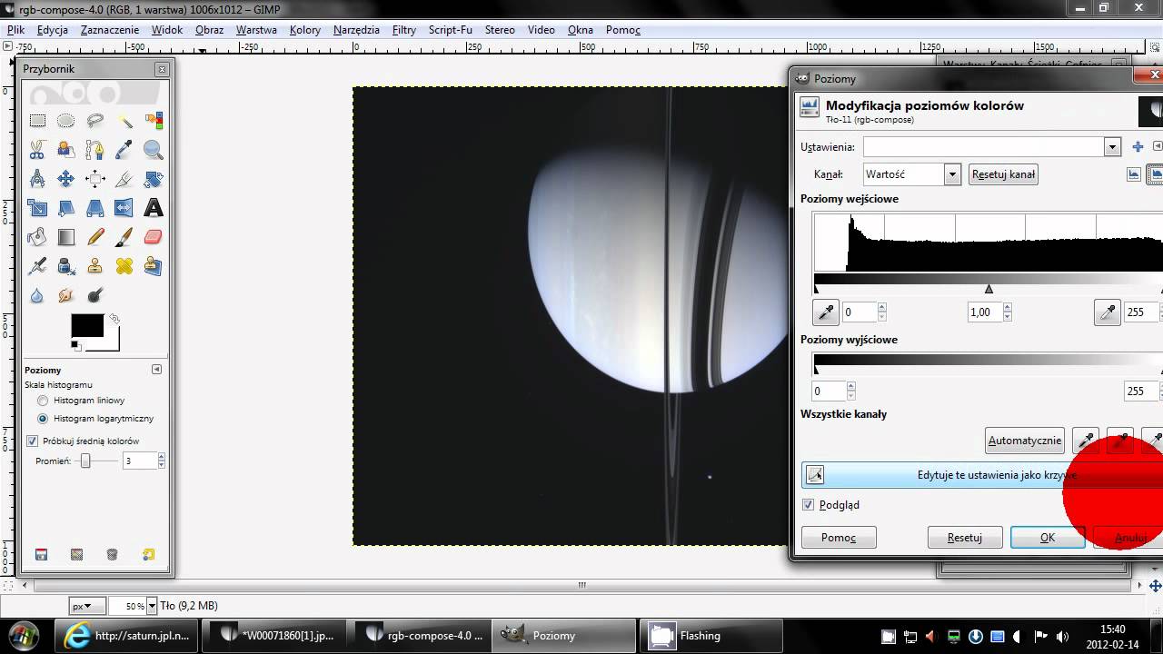 Składanie RGB w GIMP 2 - YouTube