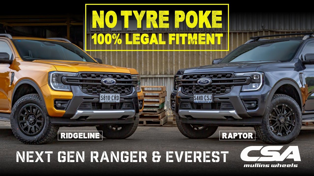 CSA Next Gen Ranger No Poke Alloy Wheels - YouTube