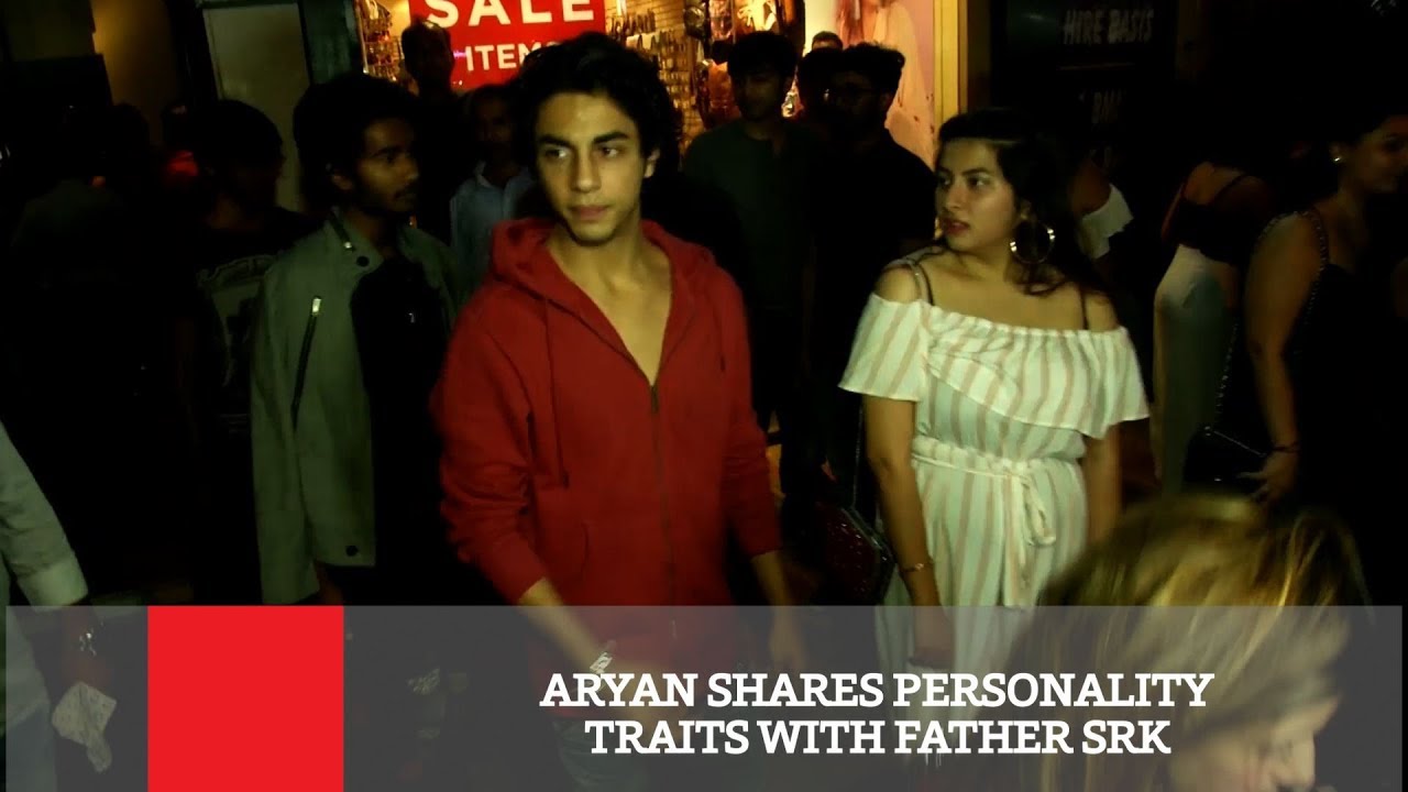Aryan Shares Personality Traits With Father SRK - YouTube