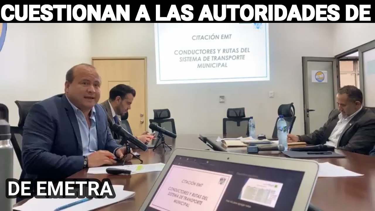 CRISTIAN ALVAREZ CUESTIONA A LAS AUTORIDADES DE EMETRA GUATEMALA - YouTube