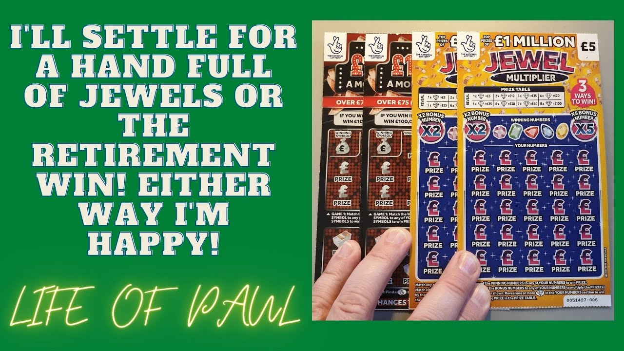 £20 Of £5 Lottery Scratch Cards Youtube