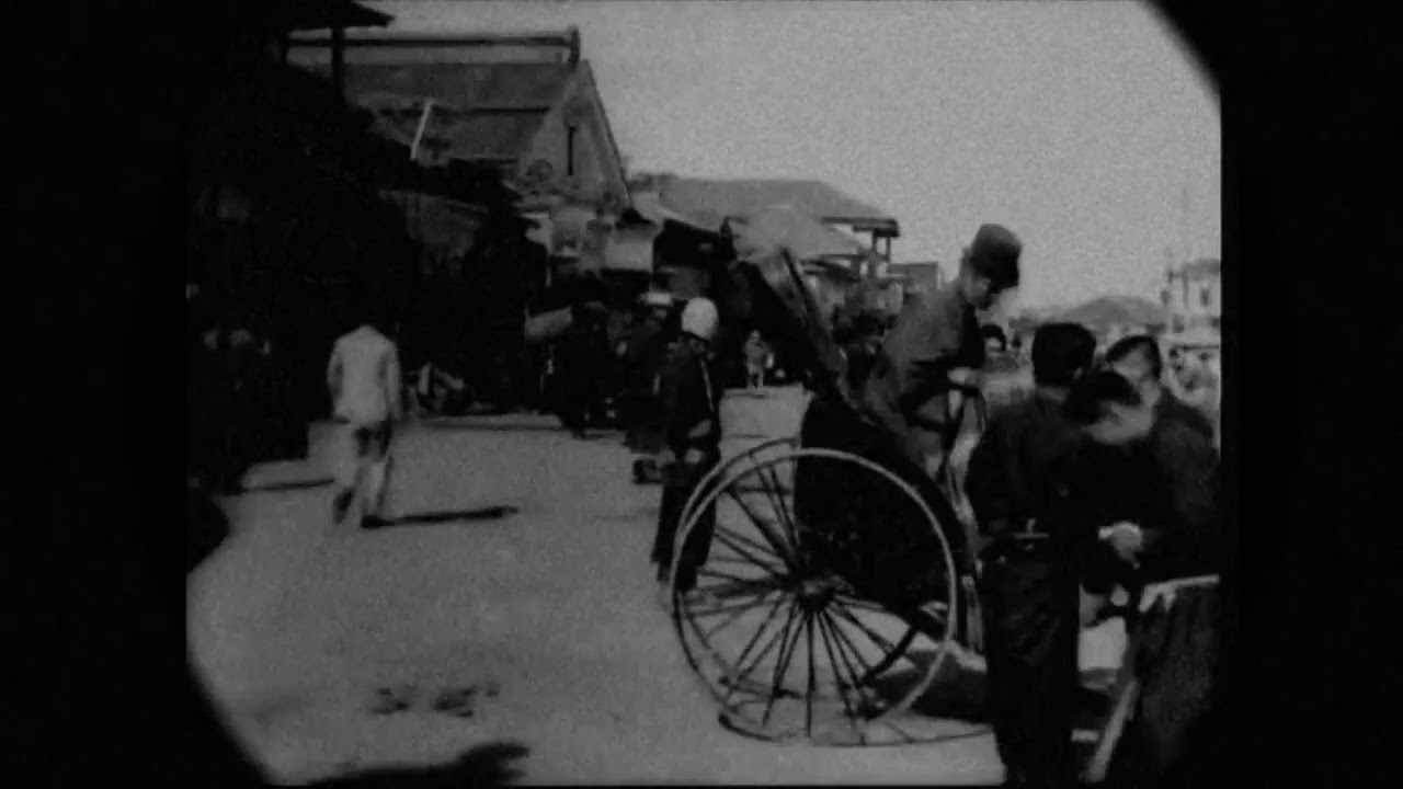1897 - Nihonbashi, Tokyo, Japan (speed edited & sound adjusted) - YouTube