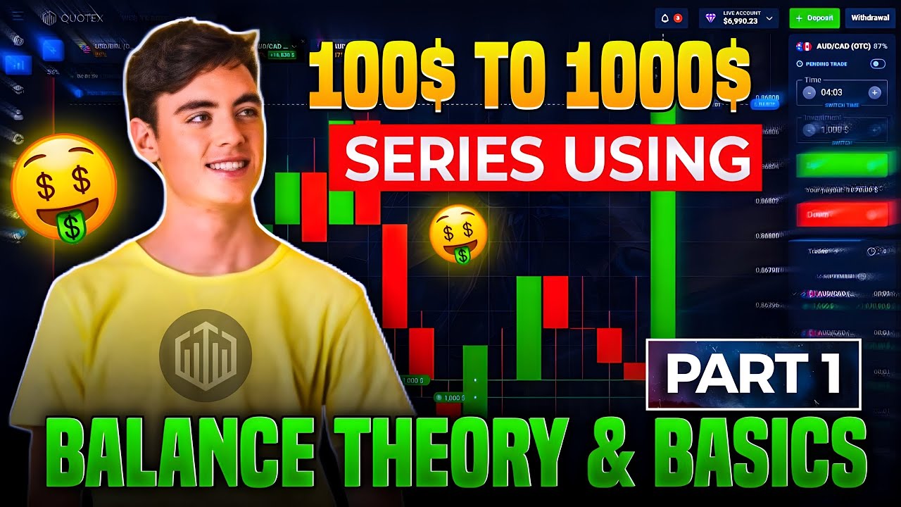 100$ TO 1000$ Series Using Balance Theory And Basics In Quotex | Quotex ...