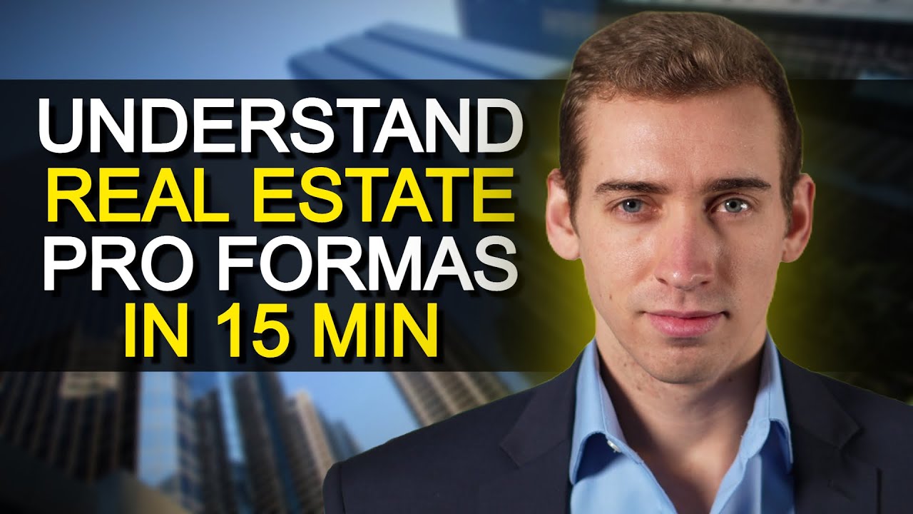 Real Estate Proforma (Fully Explained) 2023 - YouTube