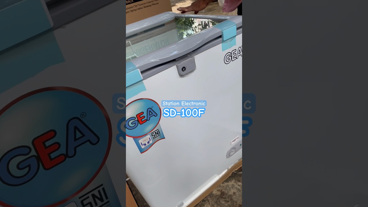 Buka Aja Freezer Box GEA SD-100F - YouTube