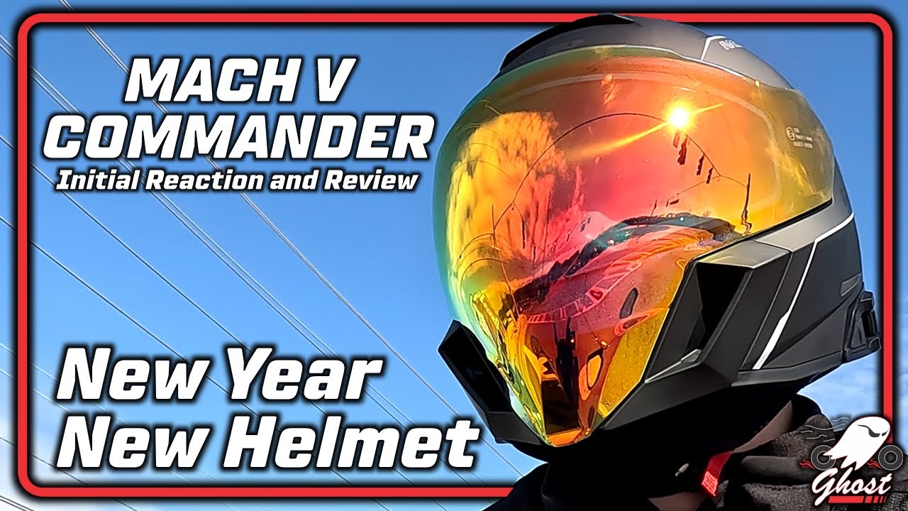 509 MACH V COMMANDER Helmet w/ Cardo PackTalk Unit | Ride, Reaction ...