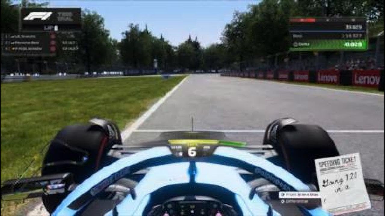 F1 23: Monza Hotlap 1:18.256 - YouTube