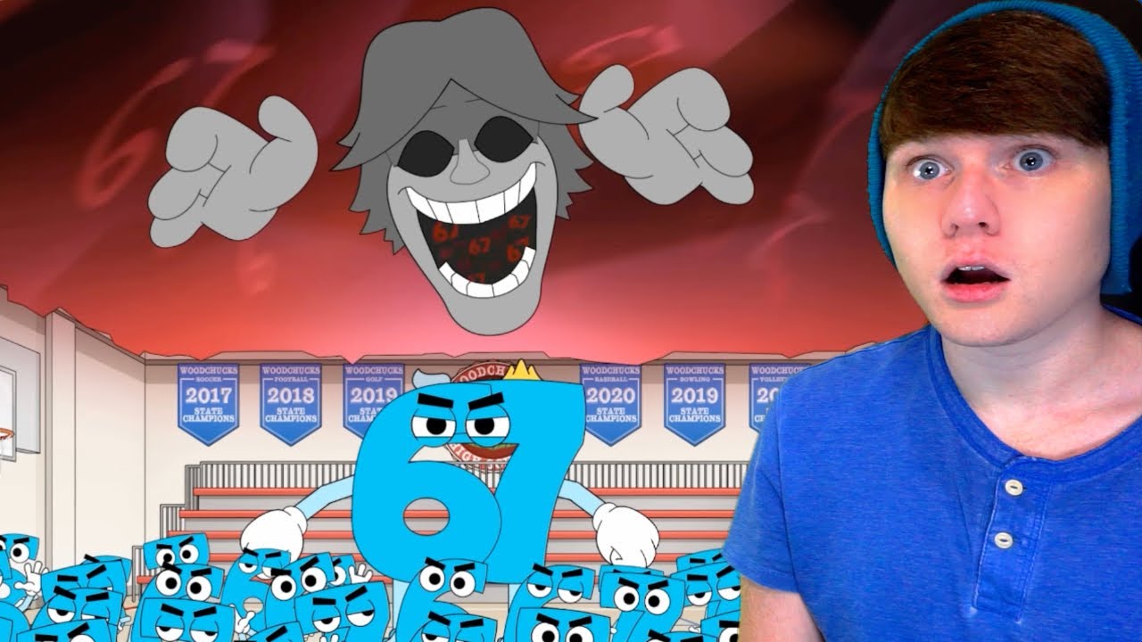 The CURSE of 67 KID... (Cartoon Animation) GameToons REACTION! - YouTube