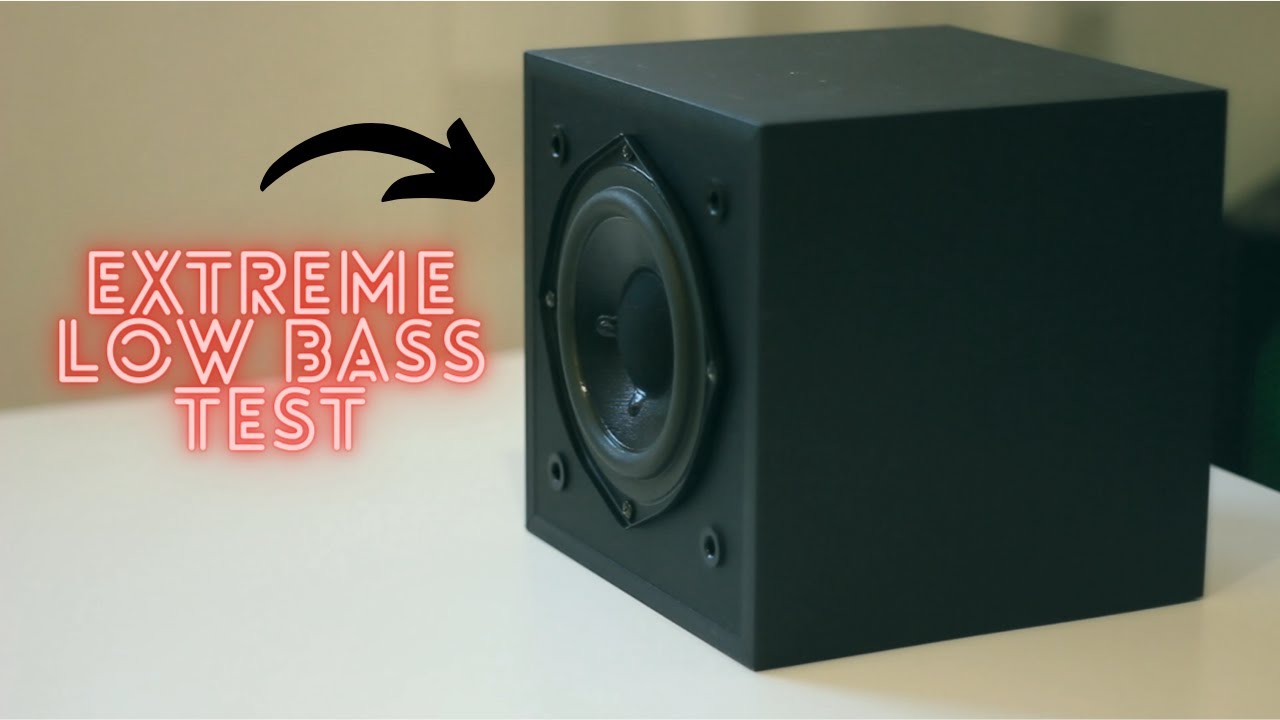 SUBWOOFER CAMBRIDGE SOUNDWORKS FPS1600 - ULTRA EXTREME LOW BASS TEST ...