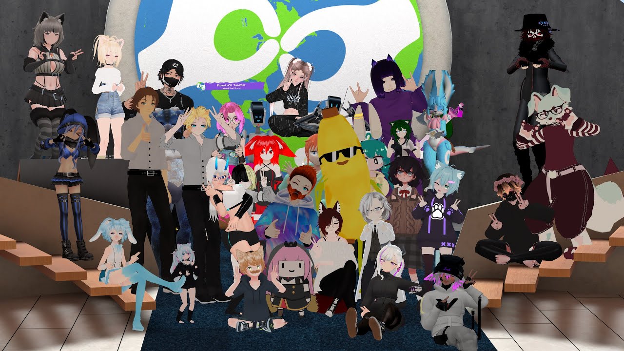 Helping Hands ASL VRChat class 04-01-2023 - YouTube