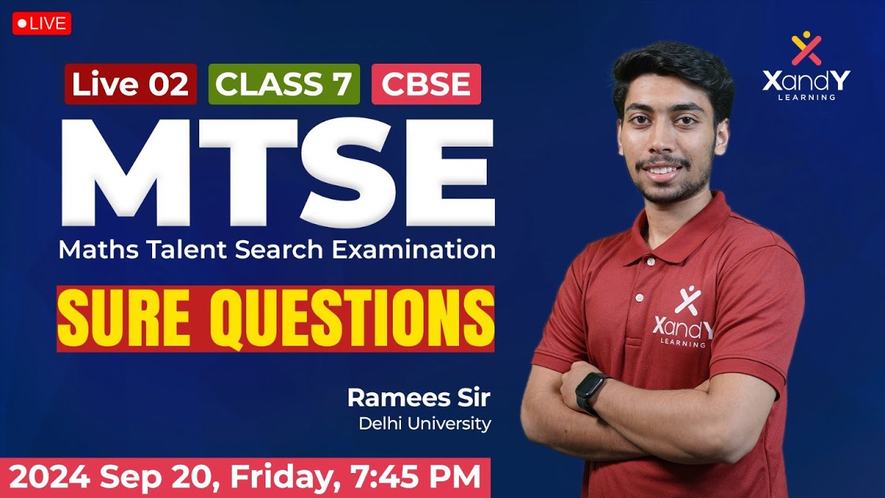 MTSE | Class 7 | Sure Questions! 🔥 #mtsexampreparation #surequestions ...