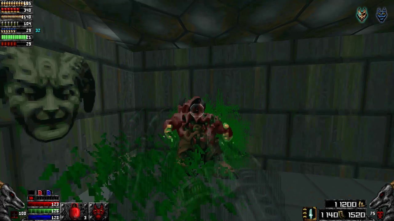 Lunar Catastrophe #2 [Doom wad /w Guncaster mod] - YouTube