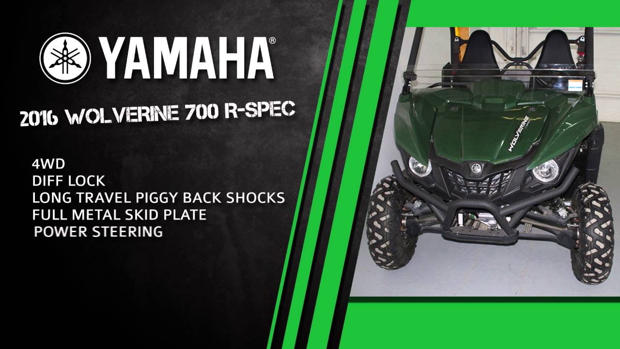 Yamaha Wolverine 700 rspec - YouTube