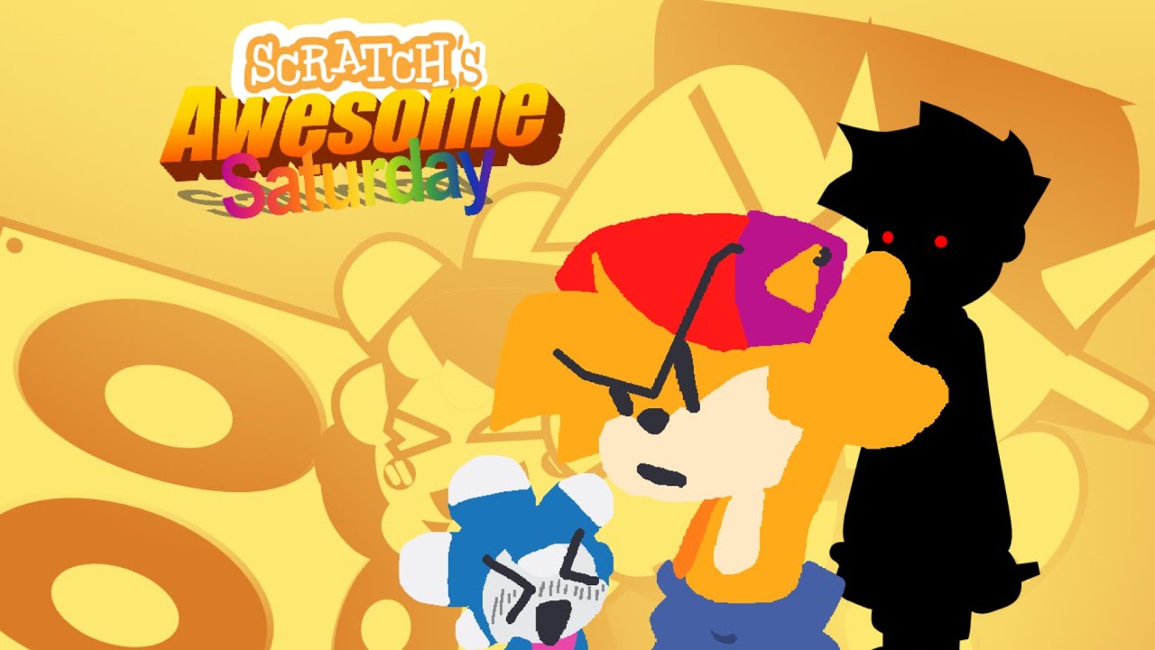 Scratch's AWESOME Saturday: Friday Night Funkin' but you're Scratch Cat ...