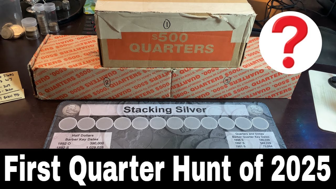 Sometimes Quarter Boxes are Tough - First Quarter Coin Roll Hunt of ...