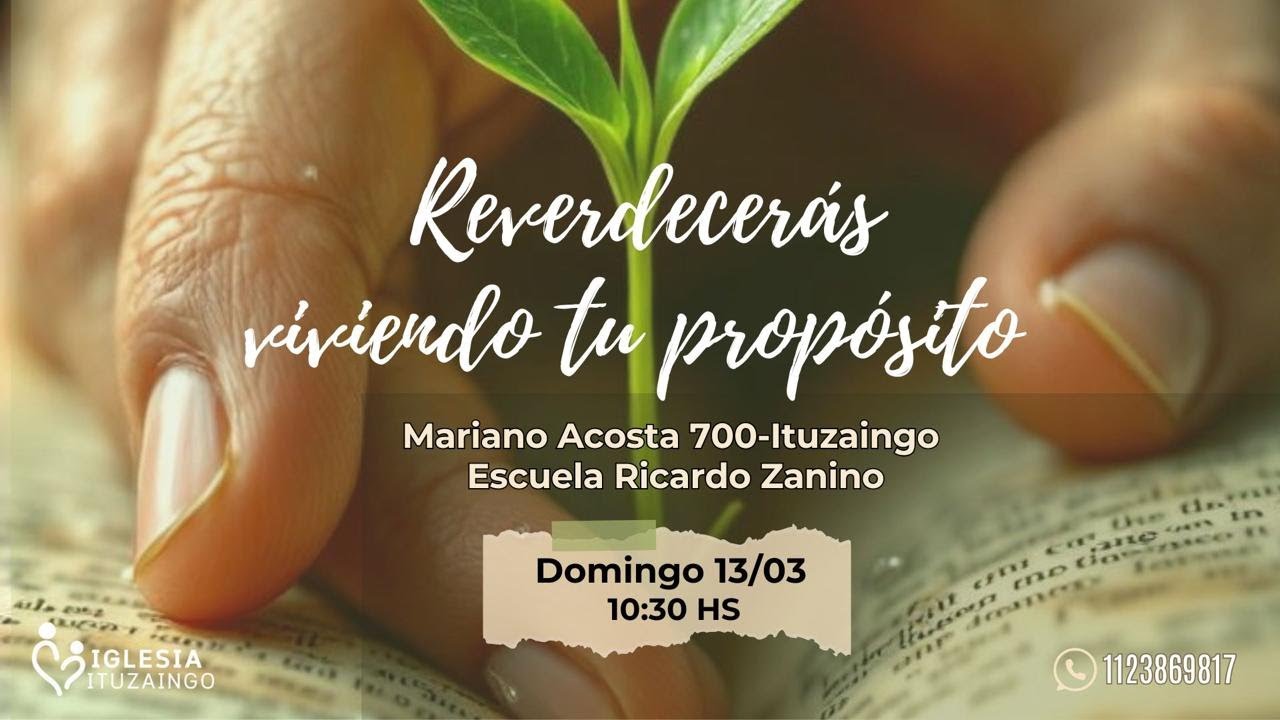 REVERDECERAS EN TU PROPOSITO - Hno Ezequiel Corneta - YouTube