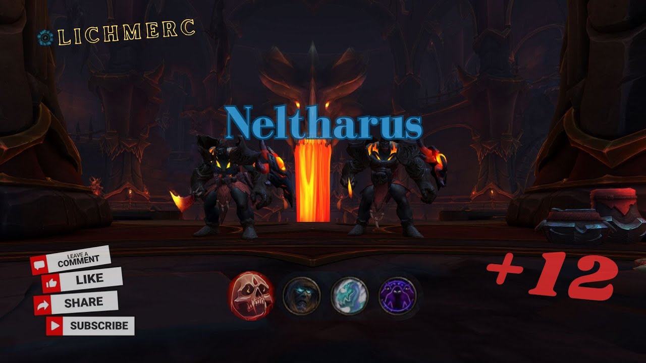 Neltharus 12 | Blood Death Knight Mythic Keystone Tanking PoV - YouTube