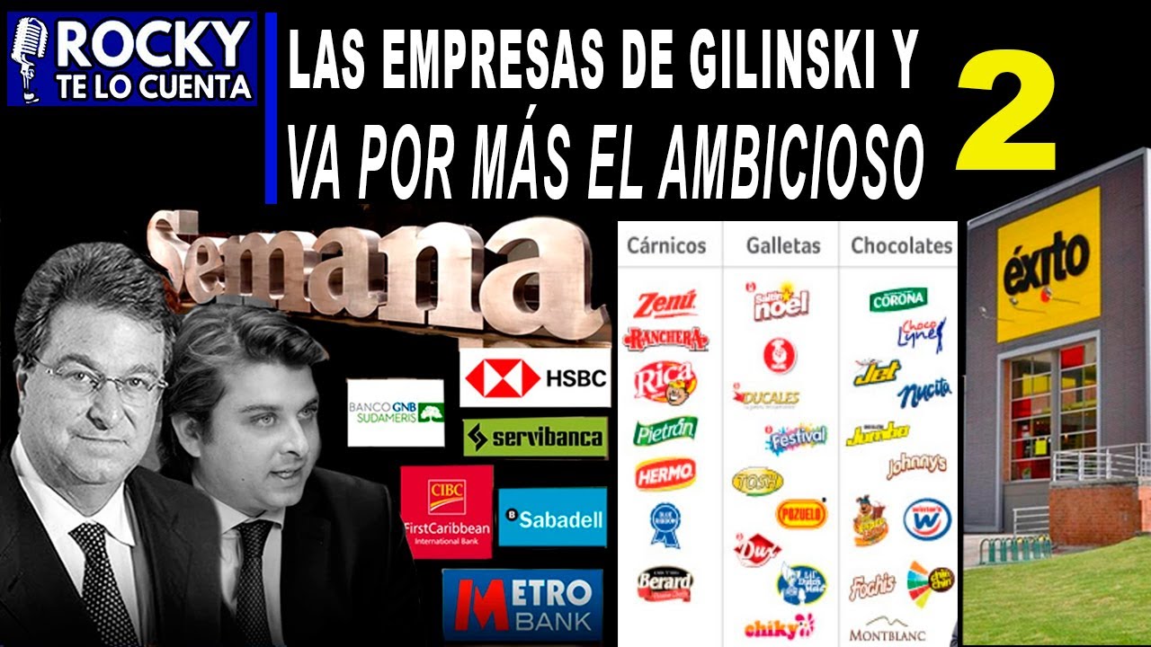 𝗚𝗜𝗟𝗜𝗡𝗦𝗞𝗜 sus empresas que le dieron 𝗣𝗢𝗗𝗘𝗥 y con las que quiere 𝗗𝗢𝗠𝗜𝗡𝗔𝗥 ...