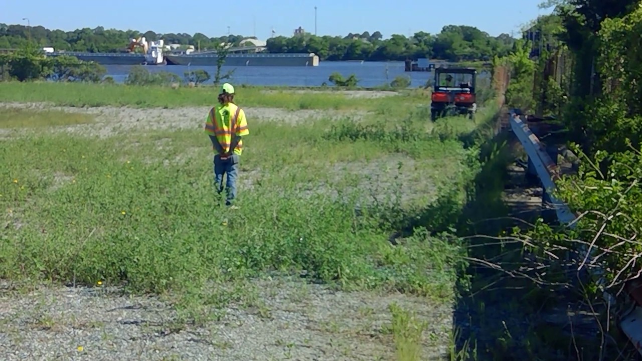 Calibrating the Boom Sprayer on the Kubota Side by Side at the Former ...