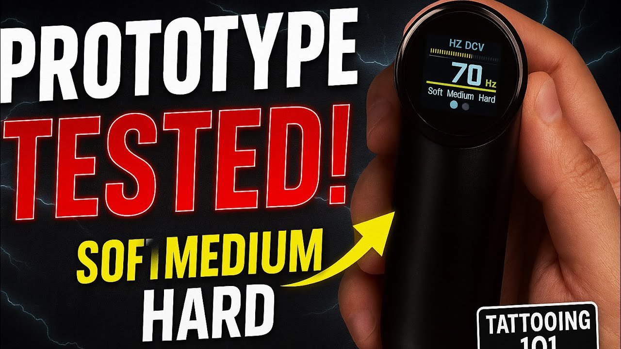 Prototype Reveal! Dragonhawk Mast Racer Pro Tattoo Machine – Next-Gen ...