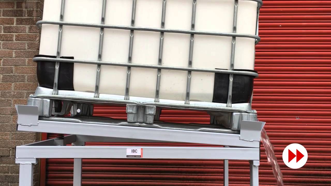 IBC Tipper/Tilter - Maximise the output of your IBC - YouTube