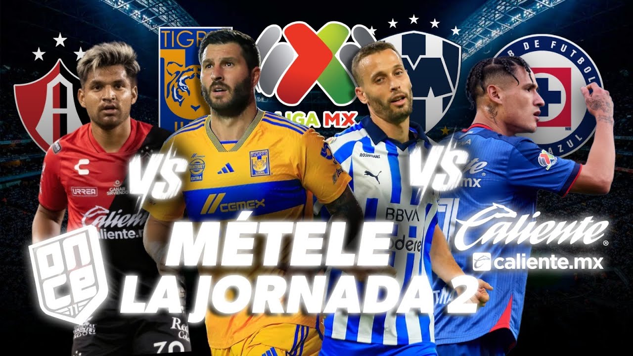 MÉTELE A LA FECHA 2 DE LIGA MX | CALIENTE.MX | ONCE Diario - YouTube