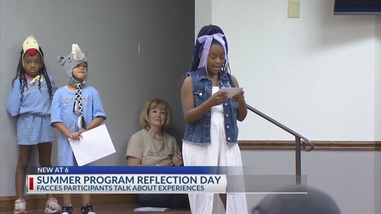 Summer program hosts reflection day - YouTube