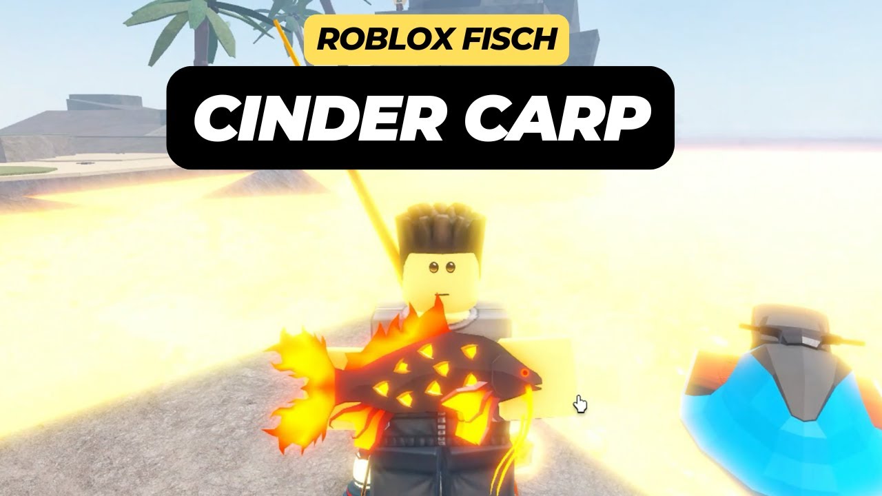 How to Get Cinder Carp Fish in Roblox Fisch - YouTube