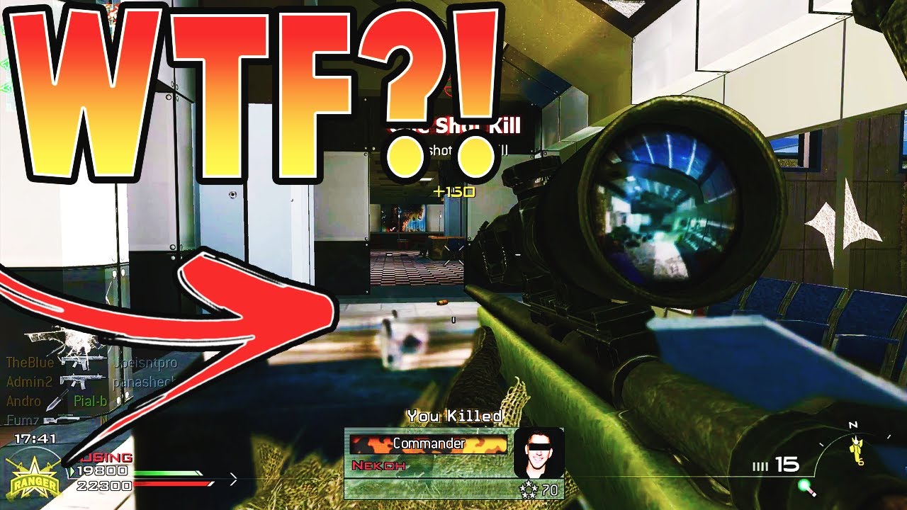 M40A3 SNIPING ON MODERN WARFARE 2! - MW2 Custom Snipers! - YouTube