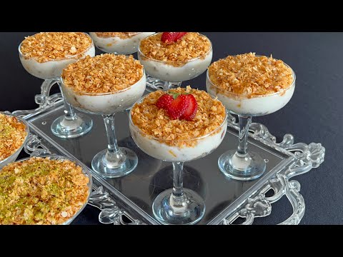 O KADAR GÜZEL OLDU Kİ ANLATAMAM❗️MUTLAKA DENEMENİZ LAZIM❗️BAKLAVA YUFKALI SÜTLÜ TATLI 💯👌